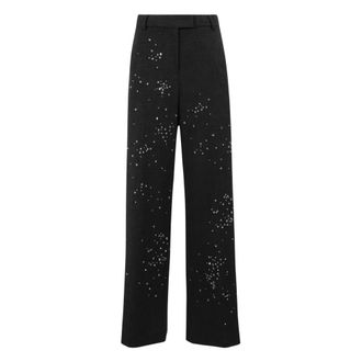 Des_Phemmes Palazzo Hose - - Trousers - Damen - Schwarzk - XS