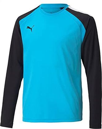 Puma teamPACER GK LS Jers T-Shirt à Manches Longues, Bleu (Atoll-p), 14 Ans Homme