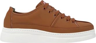 Camper Femme, Chaussures, Rouge, Taille: 37 EU Chaussures en cuir &agrave; lacets