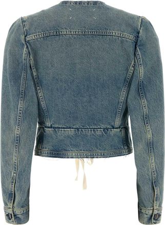 Maison Margiela Iceblue Exterior: Cotton Giubbini Jacket