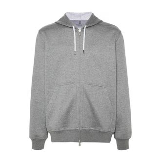 Brunello Cucinelli Graue Pullover f&uuml;r M&auml;nner - - Sweatshirts & Hoodies - Herren - Grau - XL