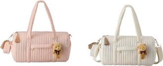 Generic Sac de voyage rembourr&eacute; pour femme avec poign&eacute;e sup&eacute;rieure et bandouli&egrave;re r&eacute;glable, sac bandouli&egrave;re tendance pour les voyages et la vie quotidienne, R