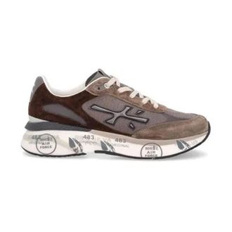 Premiata Wildleder- und Stoff-Sneakers - - Shoes - Herren - Braun - 42 EU