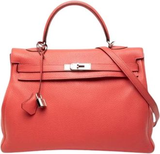 Herm&egrave;s Pre-owned The Kelly 35 - - Pre-owned - Damen - Rot - ONE SIZE