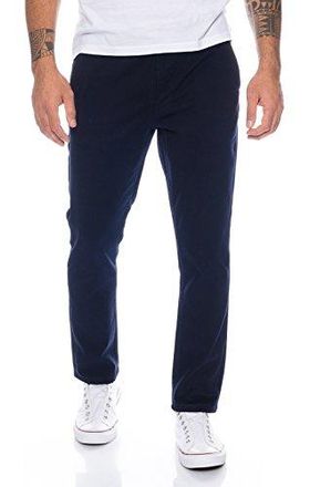Rock Creek Rock Creek RC-390 Pantalon chino pour homme Coupe droite Chino - Bleu - W40