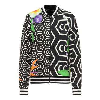 Carlo Colucci Leichte Blousonjacke - - Jackets - Damen - Schwarzk - XL