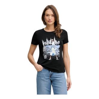 DKNY Modal T-Shirt - - Tops - Damen - Schwarzk - XS