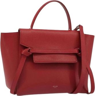 Celine Sac &agrave; main vintage Pre-owned - Femme - Pre-owned - Rouge - Taille: ONE Size