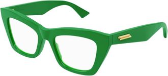 Bottega Veneta unisex, Accessoires, Vert, Taille: 50 MM Monture optique