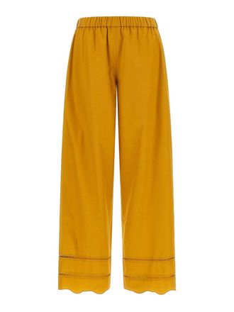 Fabiana Filippi Pantalons D&eacute;contract&eacute;s - Jaune