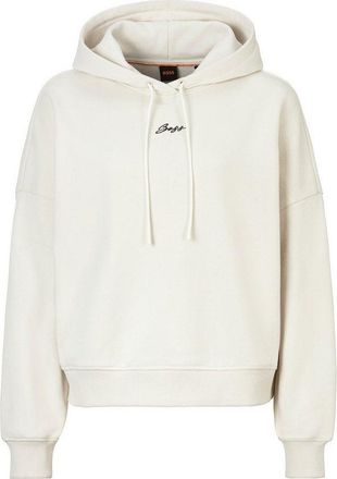HUGO BOSS Hoodie Ehoody Premium Damenmode mit gesticktem Logo