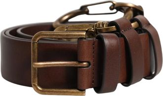 Dolce & Gabbana Homme, Accessoires, Brun, Taille: ONE Size Ceinture de taille