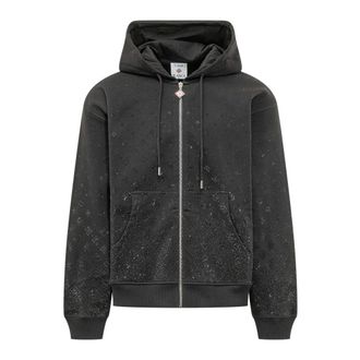 Casablanca Homme, Sweatshirts et sweats &agrave; capuche, Noir, Taille: L SweaT-shirt &agrave; Capuche