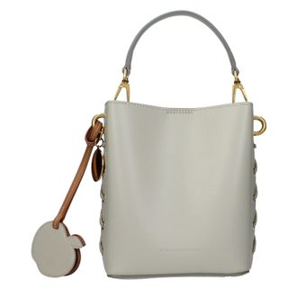 Stella McCartney pour femmes Sacs &agrave; main seau en cuir &eacute;cologique Gris/Argile