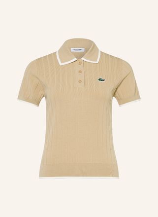 Lacoste Funktions-Poloshirt beige