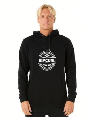 Rip Curl Sweat à capuche Stapler pour homme, Noir, L