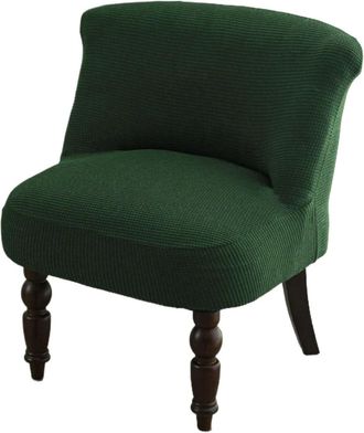 Generic Stretch Bezug F&uuml;r St&uuml;hle Ohne Armlehnen, Jacquard Stoff Spannbezug Waschbar Mit Rutschsicherung, Hunde Freundlicher M&ouml;belschutz F&uuml;r Sessel, Wohnzimmer