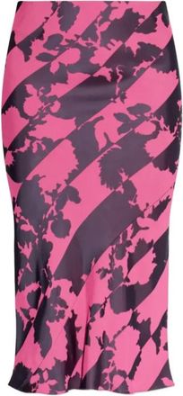 Dries Van Noten Femme, Jupes, Multicolore, Taille: 36 FR Printed Midi Skirt