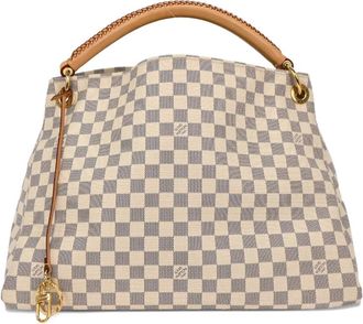 Louis Vuitton sac &agrave; main damier (2013) - Tons neutres