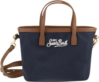 MC2 Saint Barth Femme, Sacs, Bleu, Taille: ONE Size City Bag Mini