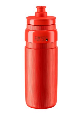 Elite FLY TEX Rot 750 ml - Ultraleicht BPA-frei Geruchsneutral - Für Rennrad MTB Gravel - Premium Radsport