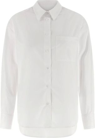 Loulou Studio Femme, Blouses et Chemises, Blanc, Taille: 36 FR Lee Shirt