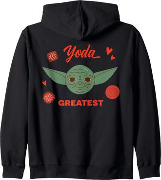 Star Wars Valentines Day Yoda Greatest Funny Valentine Kapuzenjacke