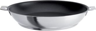 Cristel Strate Amovible - Schmorpfanen Type &laquo; lyonnaise &raquo; aus Edelstahl - mit Exceliss-Antihaftbeschichtung - &Oslash; Durchmesser in cm: 28