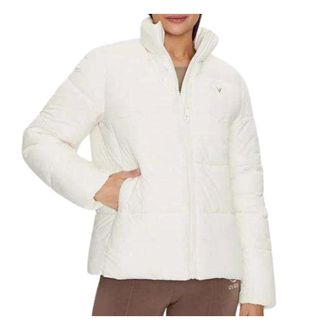 Guess Doudoune l&eacute;g&egrave;re Claudia - Femme - Vestes - Blanc - Taille: 40 FR