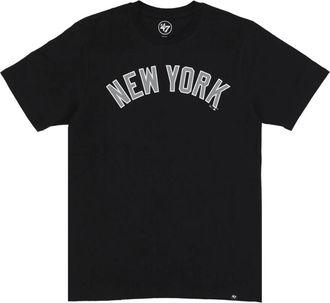 47 Brand Mlb Imprint Echo Tee Neyyan - - Tops - Herren - Schwarzk - M