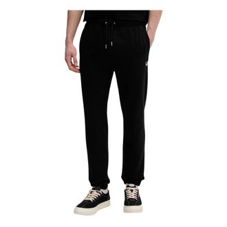 Fred Perry Loopback Sweatpant - - Trousers - Herren - Schwarzk - L