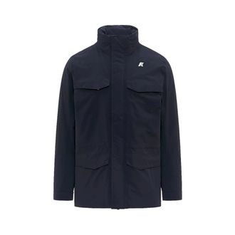 K-Way Manuel Warm Ottoman Jacket - - Jackets - Herren - Blau - L