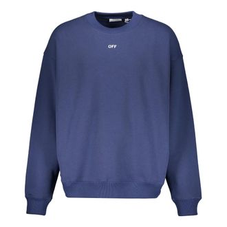 Off-white Crewneck Sweatshirt - - Sweatshirts & Hoodies - Herren - Blau - XL