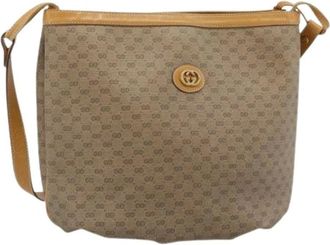 Gucci Pre-owned Vintage Micro Small GG Shoulder Bag - Femme - Pre-owned - Beige - Taille: ONE Size