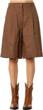 Max Mara Caravan Shorts - Femme - Shorts - Brun - Taille: 36 FR