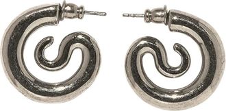 Panconesi Serpent Hoops Extra Small - Femme - Accessoires - Gris - Taille: ONE Size