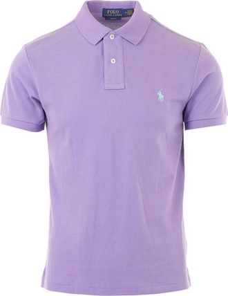 Polo Ralph Lauren Homme, Tops, Violet, Taille: S Polo Coupe Slim