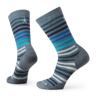 Smartwool Unisex Everyday Spruce Street Crew Socken, Pewter Blue, M