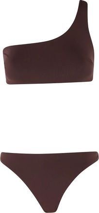 Federica Tosi Femme, Maillots de bain, Brun, Taille: 40 FR Bikini Monospalla Tintaunita