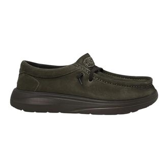 Hey Dude Wildleder Komfort Loafers - - Shoes - Herren - Braun - 43 EU