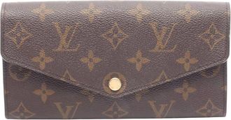 Louis Vuitton portefeuille continental Sarah (2021-2025) - Marron