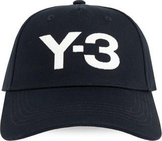 Yohji Yamamoto unisex, Accessoires, Noir, Taille: M Logo Cap
