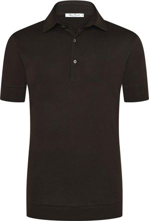 Stefan Brandt Glattes Poloshirt aus edler Urpima Sea Island Baumwolle in