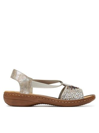Rieker Sandalen CEO-60880-90 Silberfarben