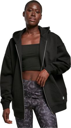 Urban Classics Damen Ladies Oversized Zip Hoody XXL Black