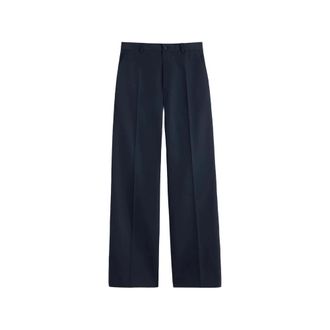 Maison Margiela Four Stitches Wollhose - - Trousers - Damen - Grau - XS