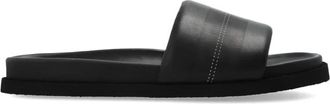 Off-white Femme, Chaussures, Noir, Taille: 38 EU Slides Industrial Belt