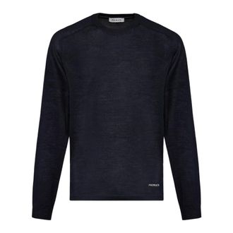 Premiata Homme, Pulls, Bleu, Taille: 2XL Pmg18S30 Pull ras du cou