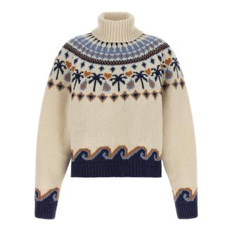 Alanui Sweet Winter Turtleneck - - Knitwear - Damen - Mehrfarbig - S