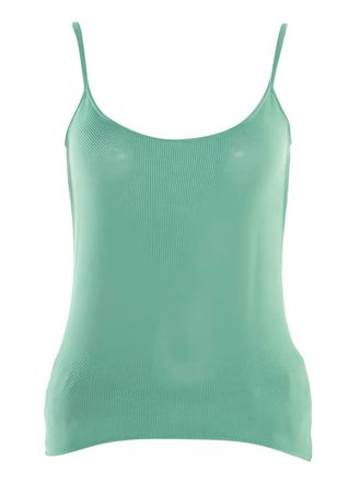 Giorgio Armani ensemble haut-haut en maille fine - Vert